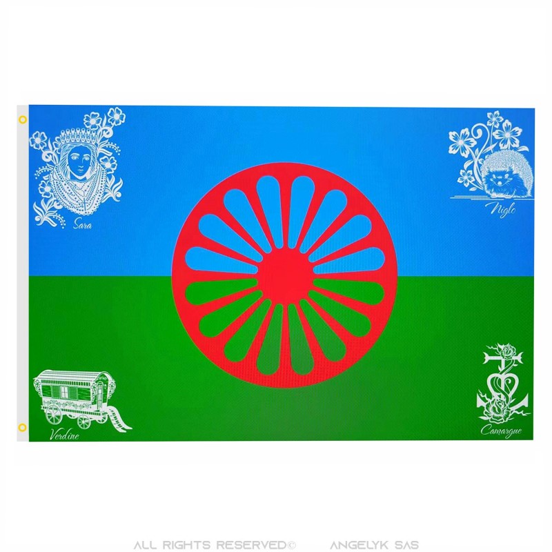 Gypsy flag | Choose our symbolic model